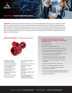 Downloads | Xcentric Mold & Engineering